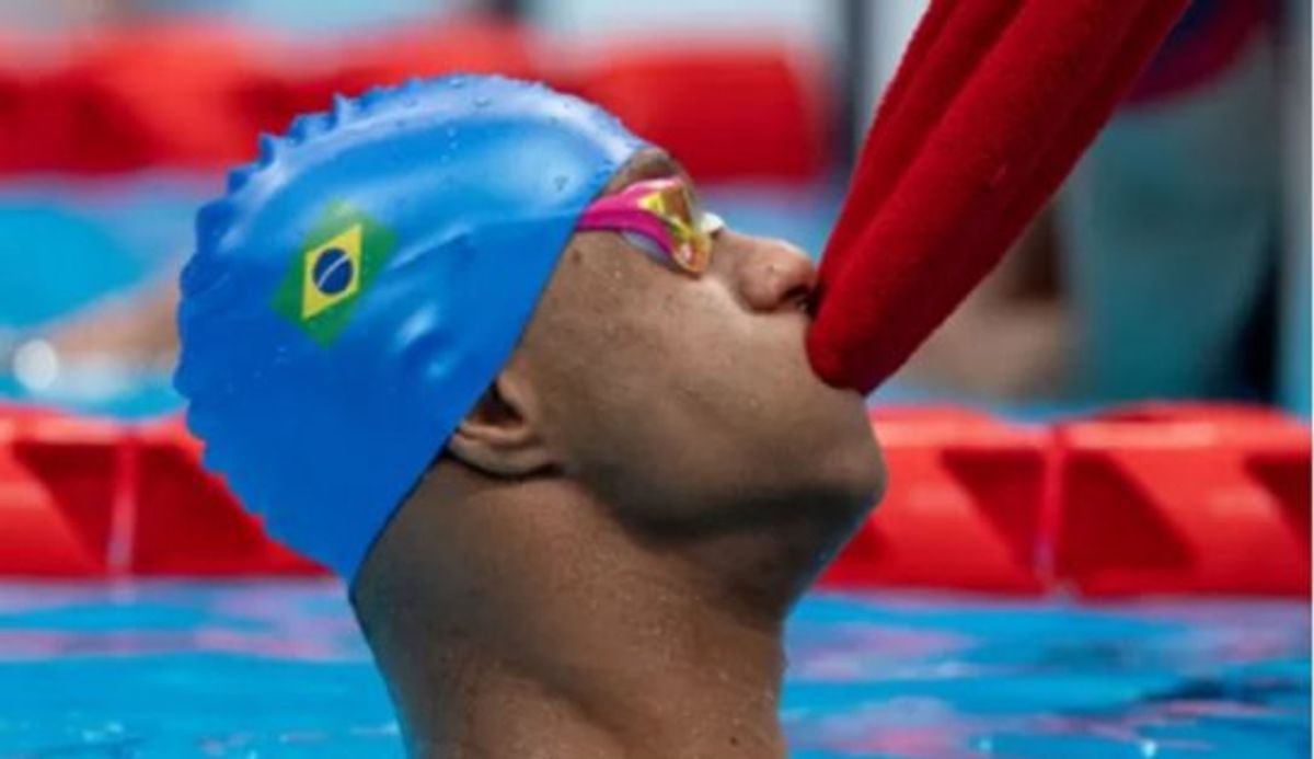 Nadador Gabriel Geraldo é prata e conquista 1ª medalha do Brasil nas ...
