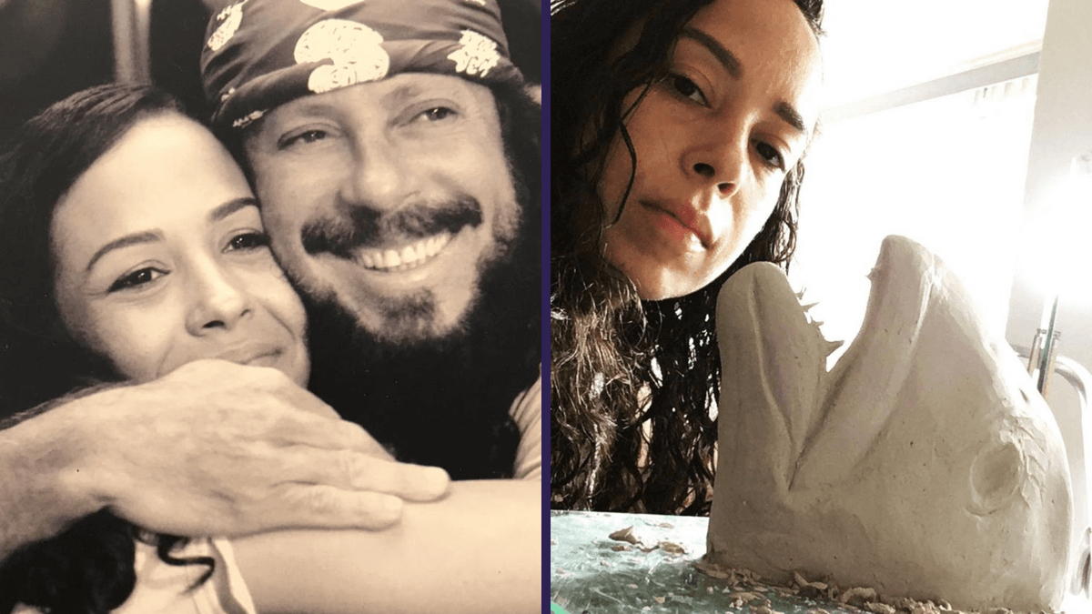 Escultora e neta de artista: saiba quem é Rebeca, filha mais velha de ...