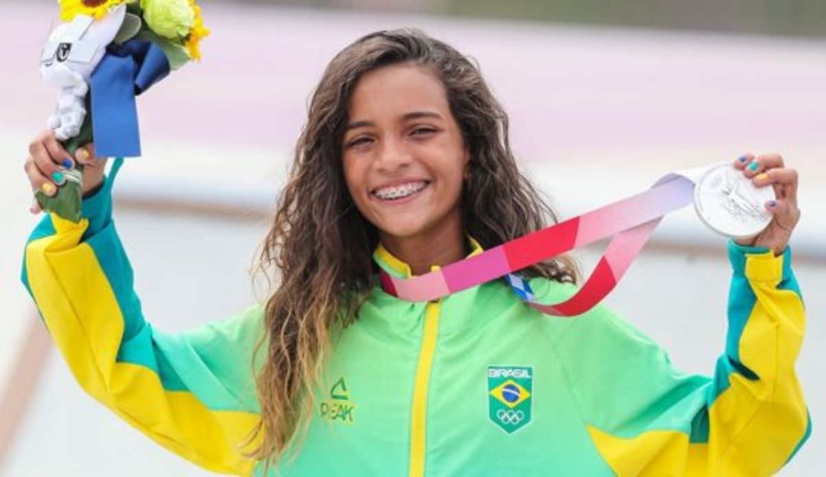 Fadinha: aos 13 anos, Rayssa Leal fatura prata no skate em Tóquio e se torna a atleta mais jovem ...